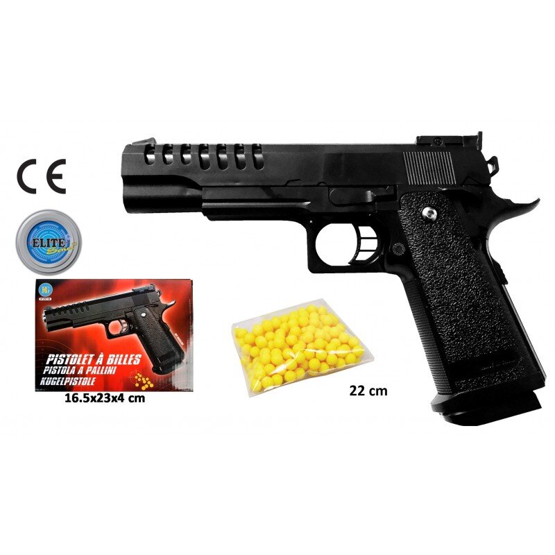 PISTOLE+KUGEL MAGAZIN MIT RIEFEN 16.5X23X4 Qualität : Sehr Gut